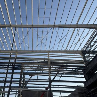 China Residential Prefab Steel Frame House Q355B Main Material Short Assembly Time For Fast Construction for sale