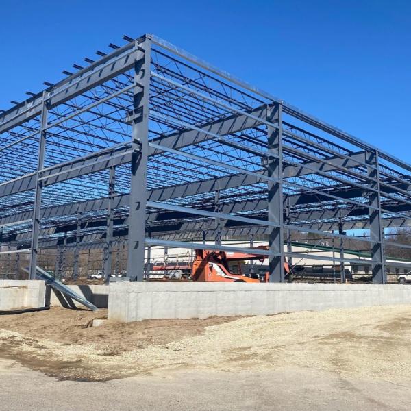 Quality Modern Steel Structure Building Galvanized Industrial Steel Warehouse Construction for sale