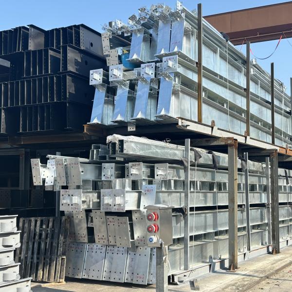 Quality Custom Steel Structure Workshop with H Beam Frame and Sandwich Panel Roof for sale