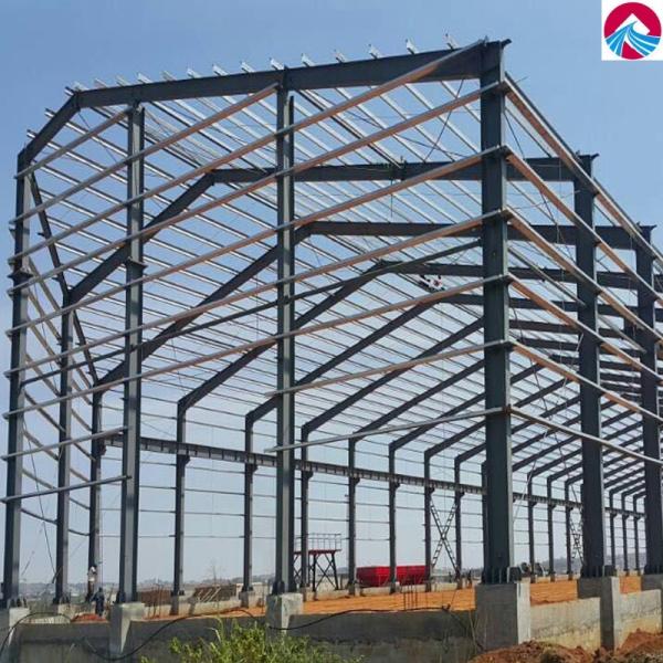 Quality Customizable Durable Prefabricated Steel Structure Building with 50 Years Durability for sale