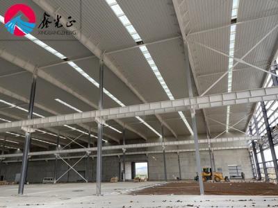 China Customizable Steel Hangar with C/Z Galvanized Purlin Snow Loading As Per Customer′s Requirements for sale