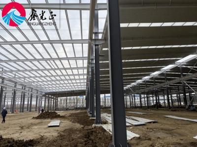 China Customizable Steel Hangar with C/Z Galvanized Purlin Snow Loading As Per Customer′s Requirements for sale