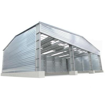 China Customizable Steel Hangar with C/Z Galvanized Purlin Snow Loading As Per Customer′s Requirements for sale