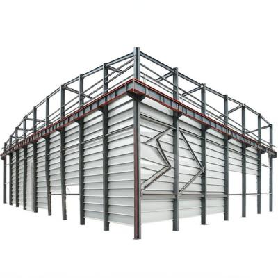 China Q355B Q235B Grade Prefabricated Building with Durable Steel Structure and H Steel Main Structure for sale