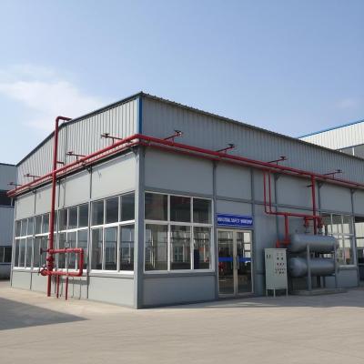 China Fireproof steel workshop including optional fire protection system designed to meet rigorous industrial safety standards for sale