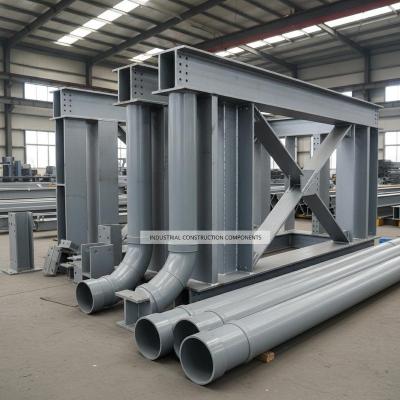 China PVC Downpipe Steel Main Steel Frame H Section Steel Structural Components for Industrial Construction Projects Durable for sale