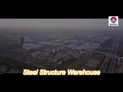 sandwich panel light steel structure warehouse hot dip galvanized
