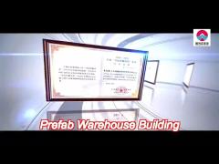 epoxy rich zinc primer finished prefab warehouse with h steel main steel frame