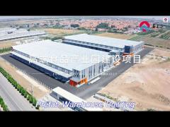 ce prefab warehouse building galvanized economical welded h type steel