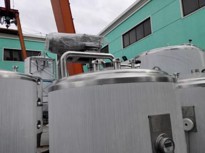 China 304 316L Stainless Steel Mixing Tanks - Conical / Disc / Square Shape for sale
