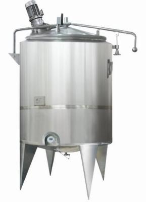 China Syrup Tank / Sugar dissolve Tank / Melting Mixing Blending Tanks / made of SUS304/316L Roll Material for sale