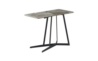 China Sculpted Edge Nordic Style Rectangle Coffee Table 550mm Height Modern Marble for sale