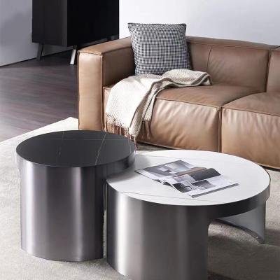China Luxurious Nordic Style Lifting Coffee Table , Ceramico  Nordic Center Table for sale