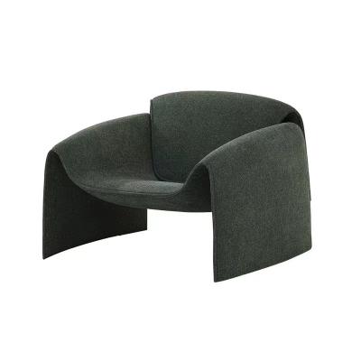 China Diseño inspirado en el cangrejo Silla de tela elegante con asiento amplio Espacioso en venta