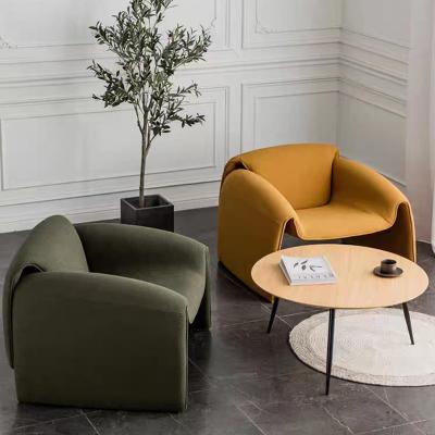 China Diseño inspirado en el cangrejo Silla de tela elegante con asiento amplio Espacioso en venta