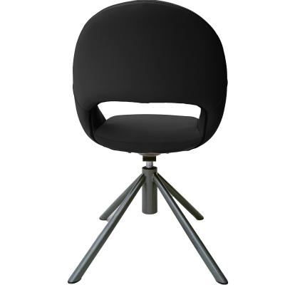 Cina Elegante stile moderno sedie da pranzo girevoli di 360° in pelle di silicone in vendita