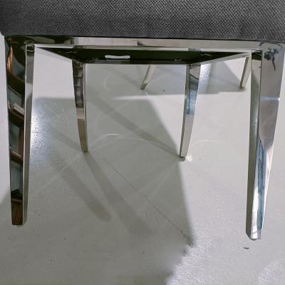 China Gloss Lux Moderne Polstered Eetstoelen, Stijlvolle High Back Stoel Eetstoelen Te koop