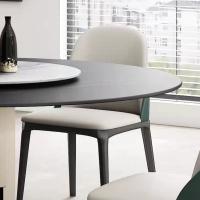 China Irregular Contemporary Design Ceramic Marble Dining Table for sale