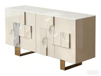 China High Quality Modern and Simple Wood Sideboard Buffet Cabinet for Dining Room Storage for sale