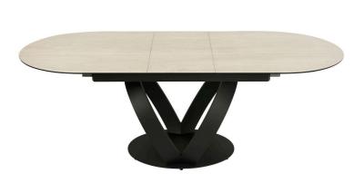 China Modern Dining Room Furniture Nordic Rectangular Luxury Marble Extendable Dining Table Set with 6-Seater Chairs for Sale for sale