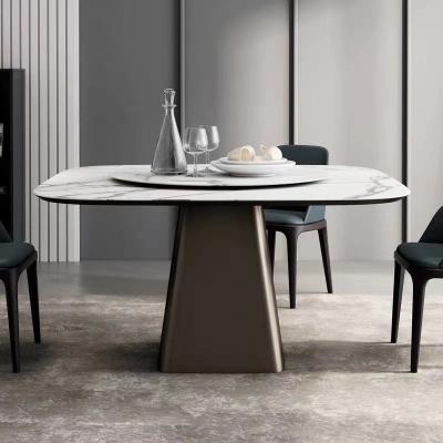 China Factory Luxury Furniture Cheap Modern Dining Table Set 4 Chairs Marble Dining Table Square Dining Table for sale