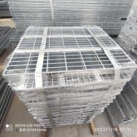 China Hot Dip Galvanized Steel Grating Q235 Carbon Steel Platform 25x5mm for sale