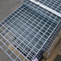 China Hot Dip Galvanized Steel Grating Platform 25x5mm for Plant Walkway for sale