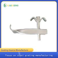 China Hot Dip Galvanized Steel Grating Clamp Saddle Installation Clip M8 M10 for sale