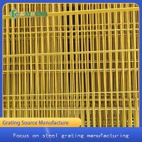 China 38w4 Ground Welded Grating Grid Plate for Turkey Cage Construction Plastic Dipped for sale