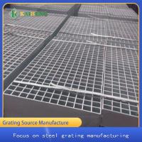 China Hot Dip Galvanized Heavy Flat Bar Grating Plate 75mm x 6mm Load Type Catwalk for sale
