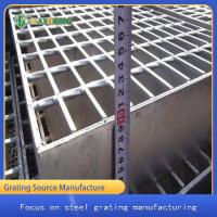 China Hot Dip Galvanized Heavy Flat Bar Grating Plate 75mm x 6mm Load Type Catwalk for sale