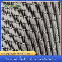 China Aluminum Decorative Wire Mesh Net 2.5mm Plate Thickness 25mm Mesh Width for Exterior Wall Cladding for sale