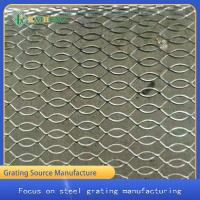 China Corrosion Resistant Rhombic Decorative Wire Mesh Panels 0.3-2.5mm Custom Sizes for sale