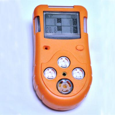 China 4 in 1 gas sensor,portable 4 in 1 gas detector with multi gas design for ch4,O2,H2S,CO for sale