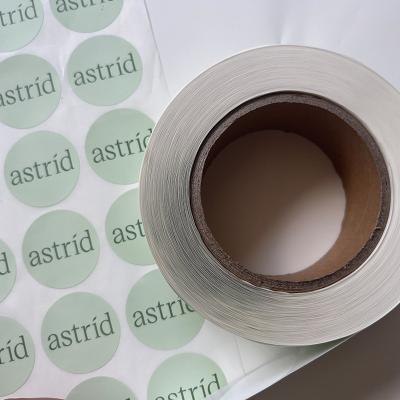 Cina Gli autoadesivi rotondi di stampa adesivi dell'etichetta di immagine su ordinazione del testo impermeabilizzano il rotolo dell'autoadesivo del vinile in vendita