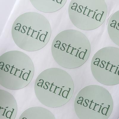 Cina Gli autoadesivi rotondi di stampa adesivi dell'etichetta di immagine su ordinazione del testo impermeabilizzano il rotolo dell'autoadesivo del vinile in vendita