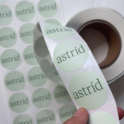 Cina Gli autoadesivi rotondi di stampa adesivi dell'etichetta di immagine su ordinazione del testo impermeabilizzano il rotolo dell'autoadesivo del vinile in vendita