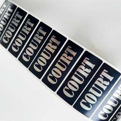 China Printing Adhesive Tamper Seal Stickers , Brand Custom Logo Sticker Roll for sale