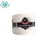 China Custom Blank Thermal Transfer Linerless Labels Roll 80gsm ISO9001 for sale