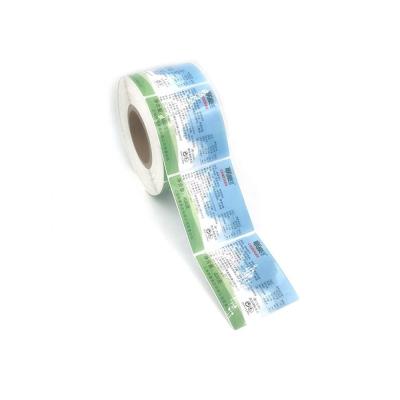 China Paper / PVC Food Packaging Stickers for Fresh Beef Meat Or Ground Beef Snack for sale