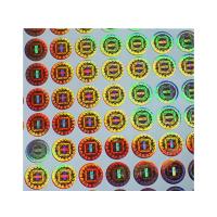China Offset CMYK Printing Tamper Evident Security Labels for sale
