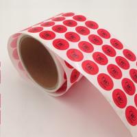 China Adhesive Tamper Evident Security Labels for sale