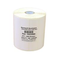 China Custom CMY Printing Glossy Water Resistant Barcode Labels 18 Years Experience for sale