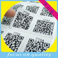 China Custom QR Code Labels for sale