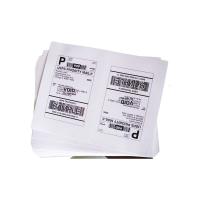 China Glossy Offset Printing Cosmetic Custom Barcode Labels for sale