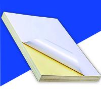 China Single Sided Gloss Surface a4 sticker paper for printer for sale