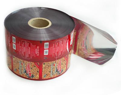 China Non - Leakage Rollstock Film / Transparent Juice Liquid Packaging Film Roll for sale