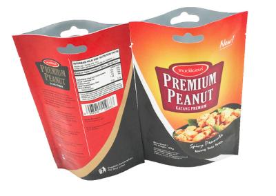 China Transparent Snack Food Packaging Pouches With Good Prevent Leakage QS Approval for sale