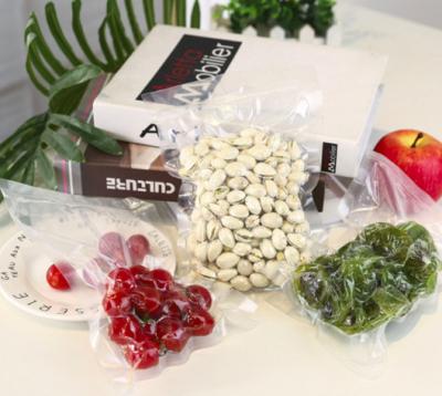 China Heat seal plastic transparent vacuum food storage packing bag for black soya bean,rice for sale