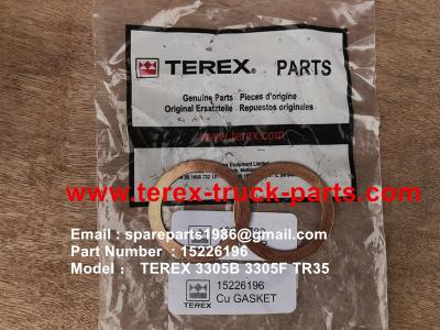 TEREX 15226196 WASHER 3305F 3305G 3305B 3305K RIGID DUMP TRUCK MINING OFF HIGHWAY CUMMINS ENGINE  ALLISON TRANSMISSION